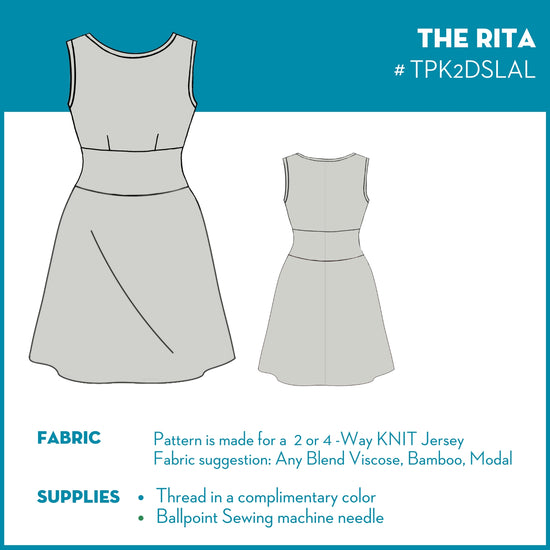 Dress - 4-Way Stretch Knit Fabric or 2-Way Stretch – DIY FASHION DESIGN